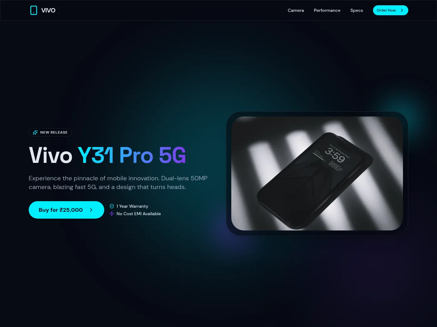 Vivo Y31 Pro 5G Sale