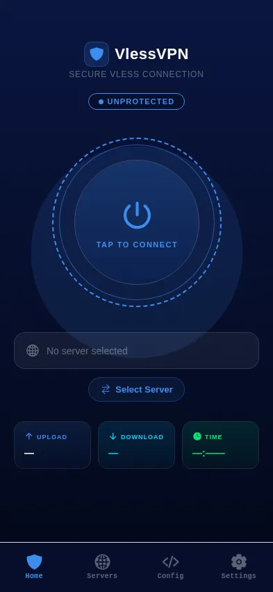 VlessVPN BlueGlass App