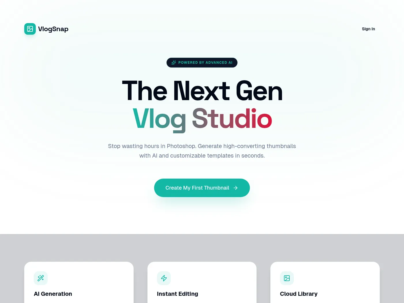 Vlog Thumbnail Maker