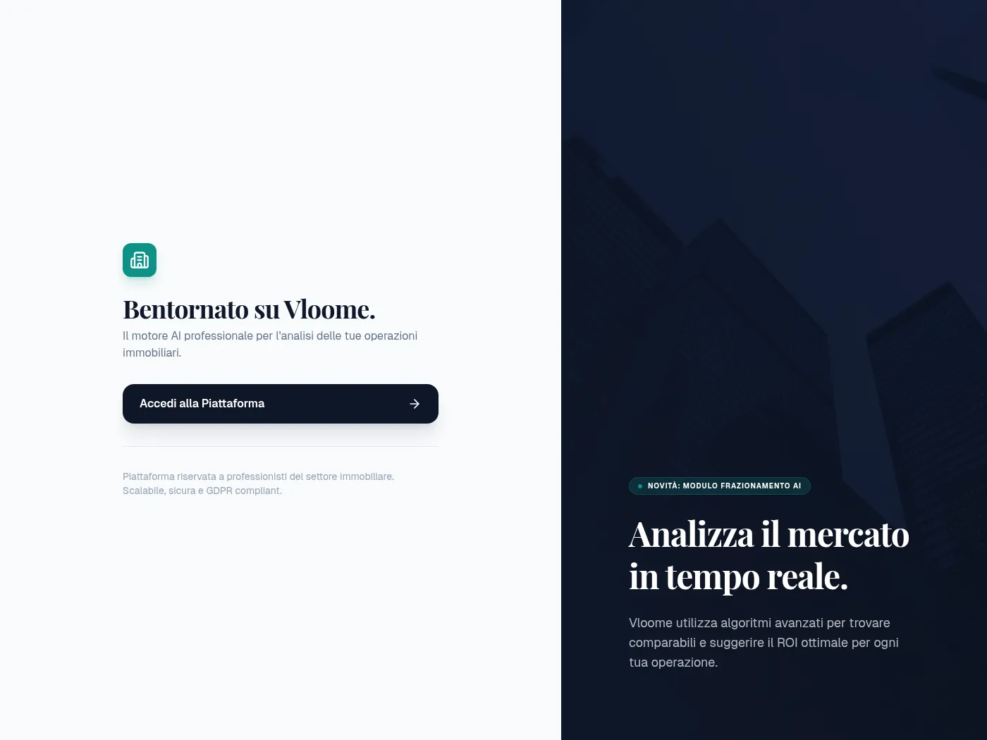 Vloome PropAI Platform