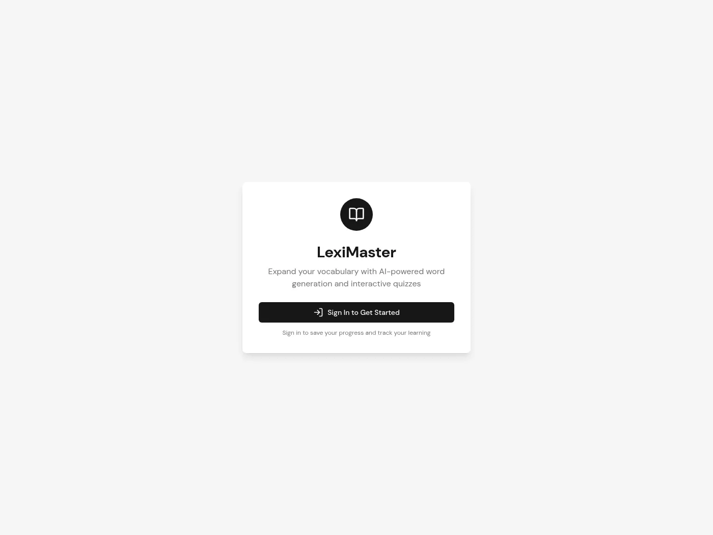 LexiMaster Vocabulary Builder