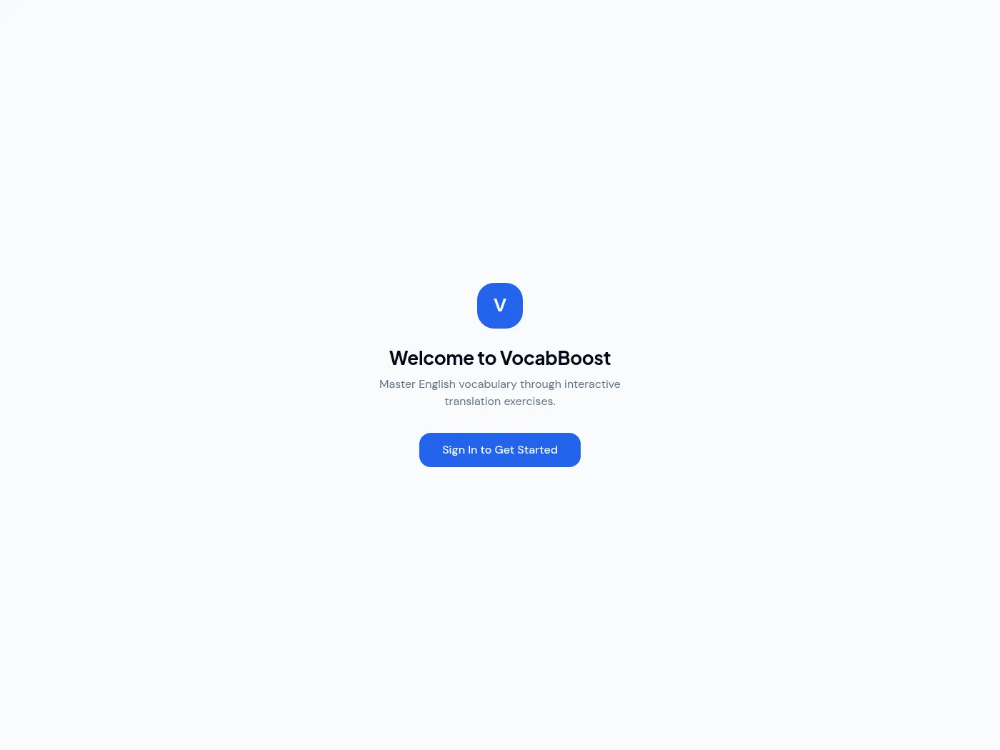 VocabBoost English