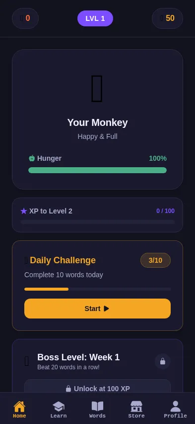 VocabMonkey Bot