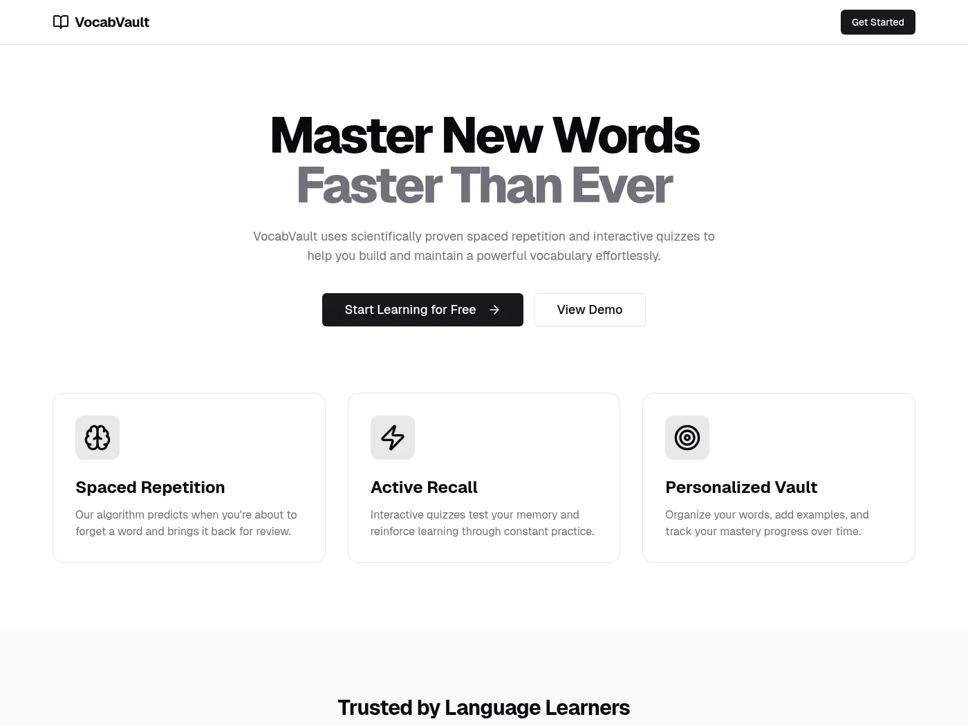 Vocab Vault