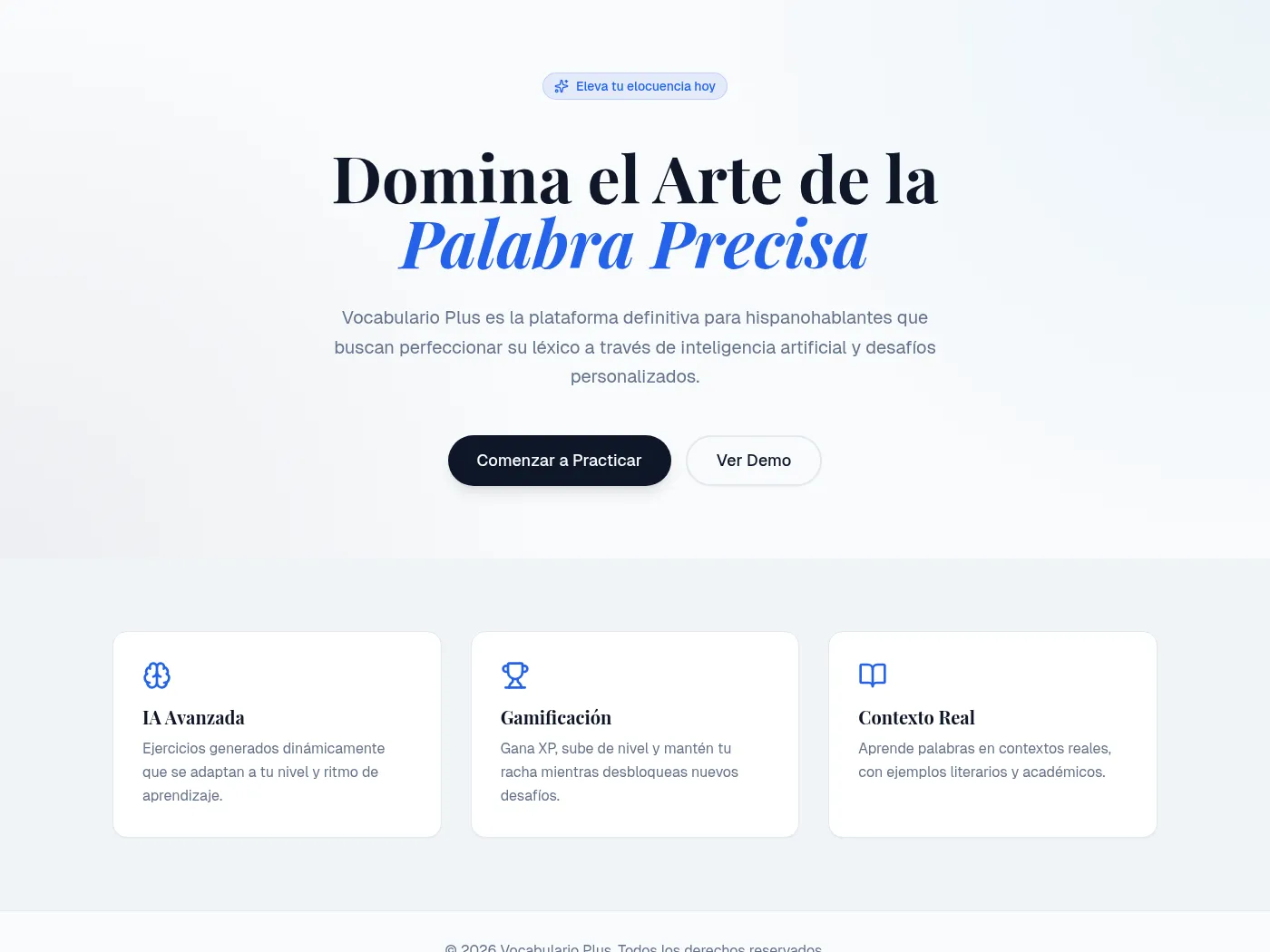 Vocabulario Plus