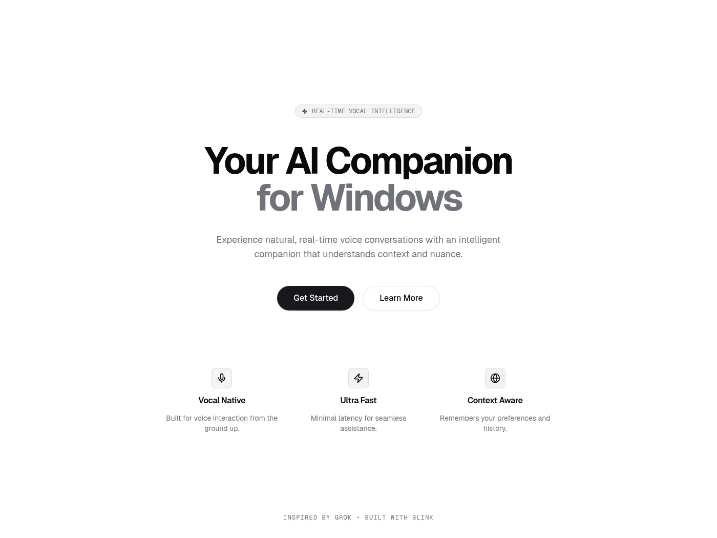 Vocal AI Companion