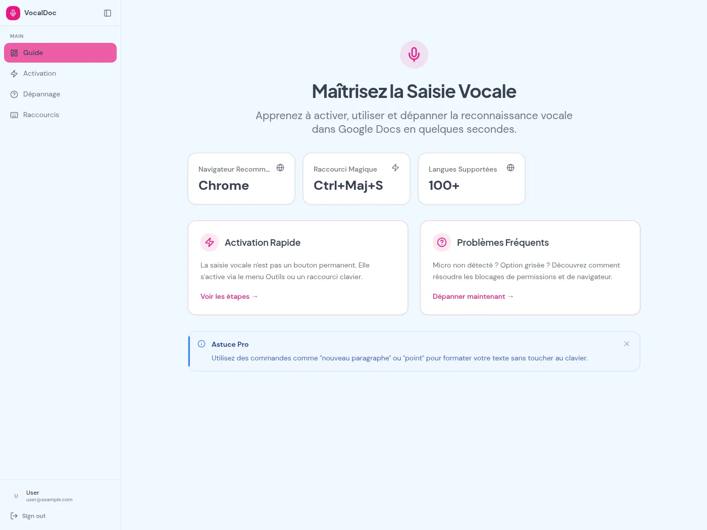 VocalDoc Assistant