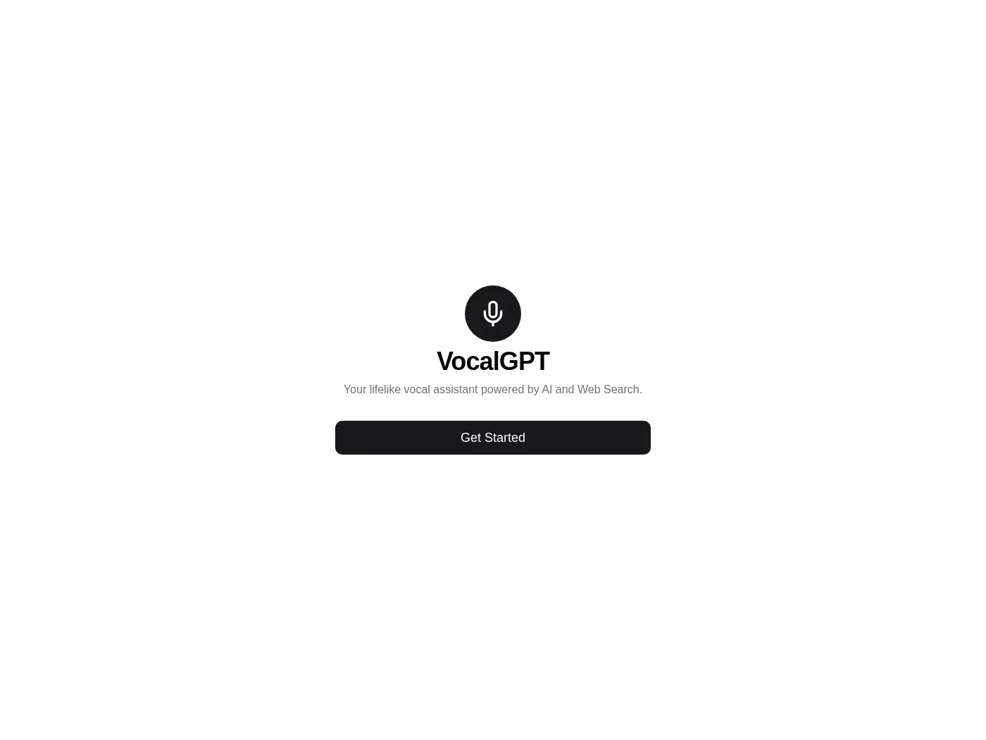 VocalGPT Assistant