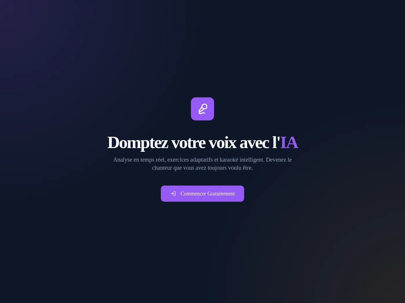 Vocal Coach AI