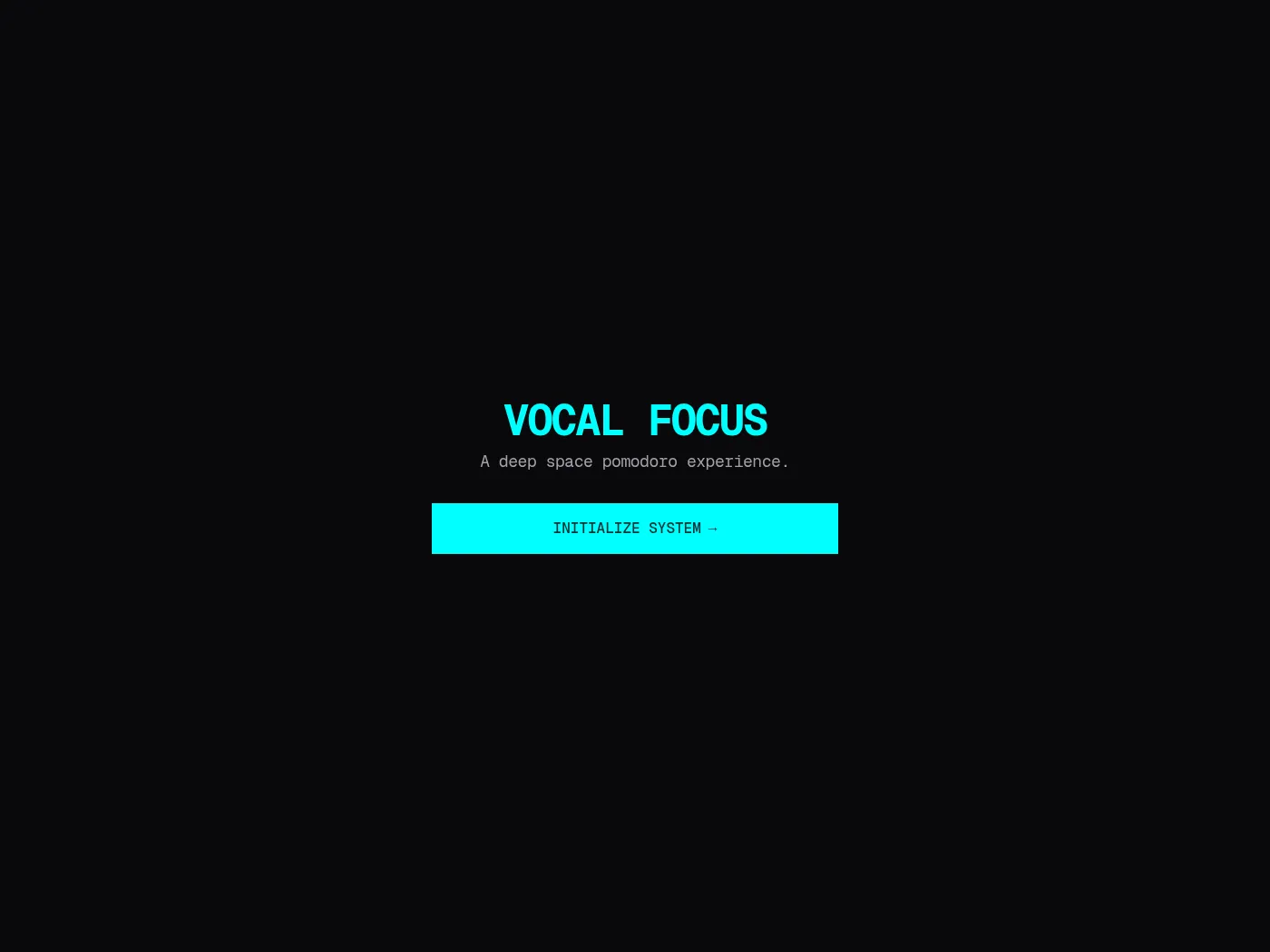 Vocal Pomodoro Focus (Remix)