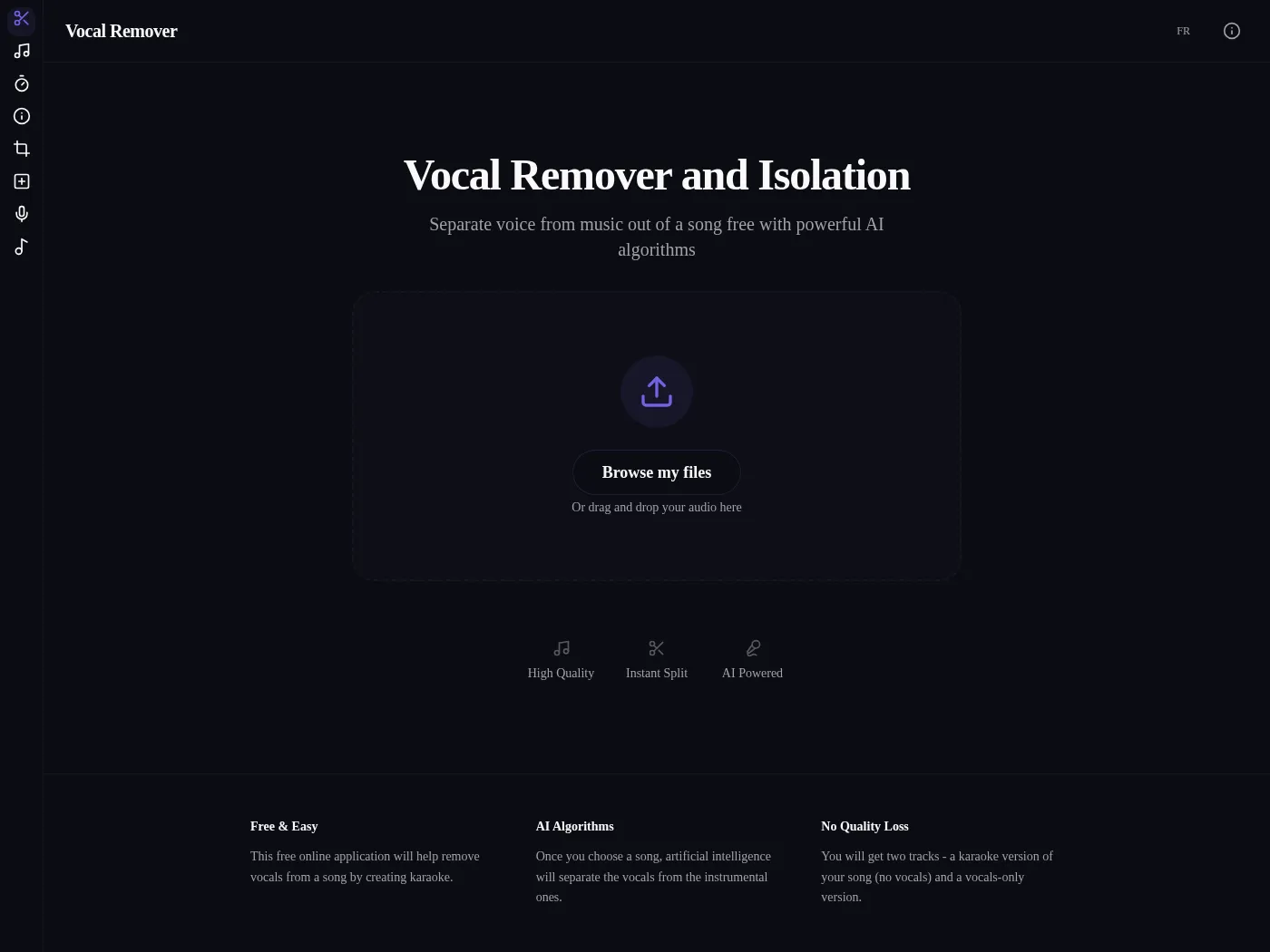 Vocal Remover Clone