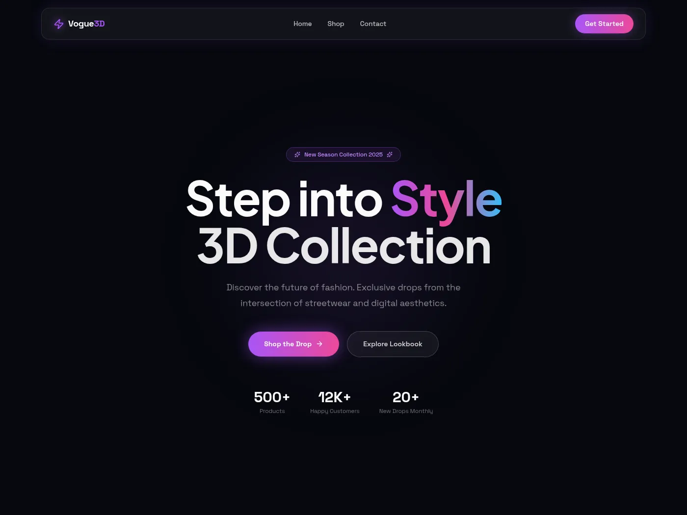 Vogue3D Showcase