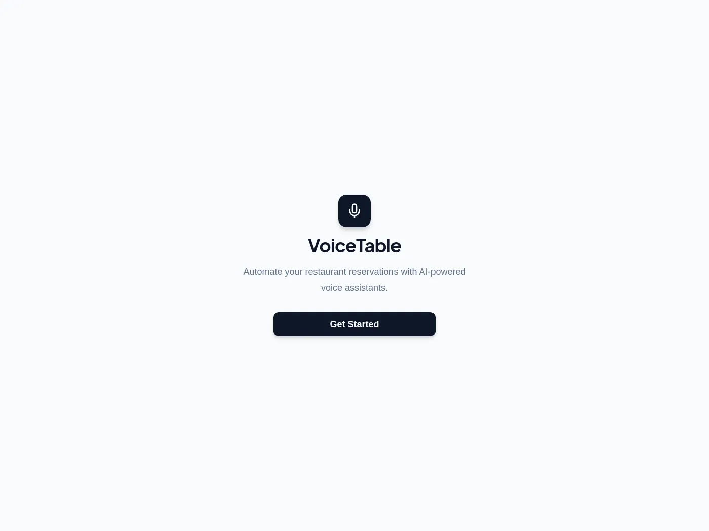 Voice AI Reservations SaaS