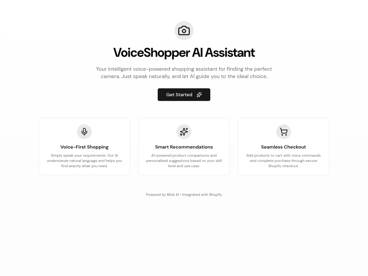 VoiceShopper AI Assistant