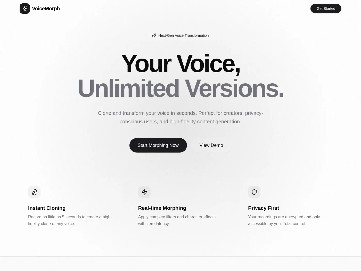 VoiceMorph