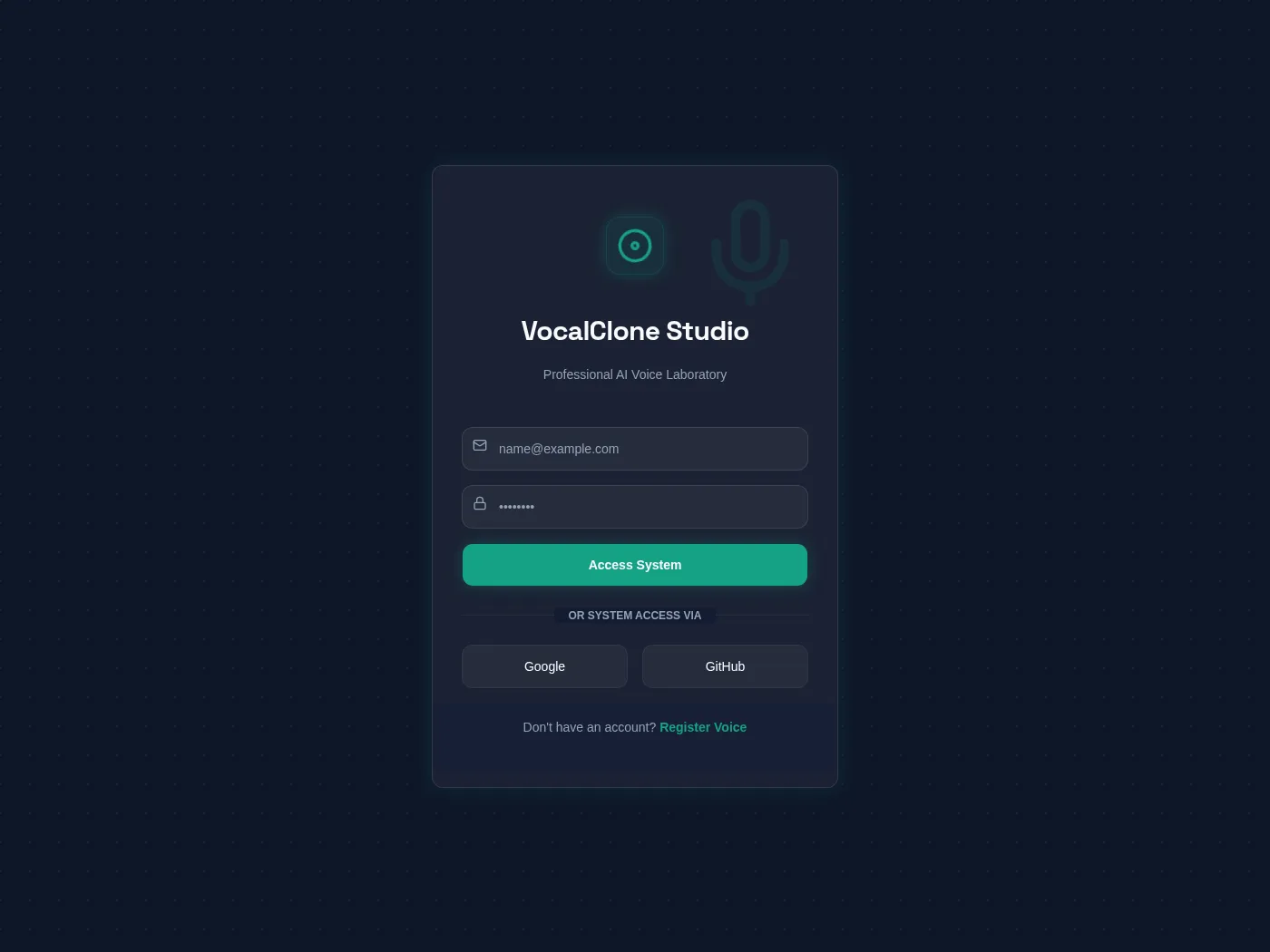 VocalClone Studio