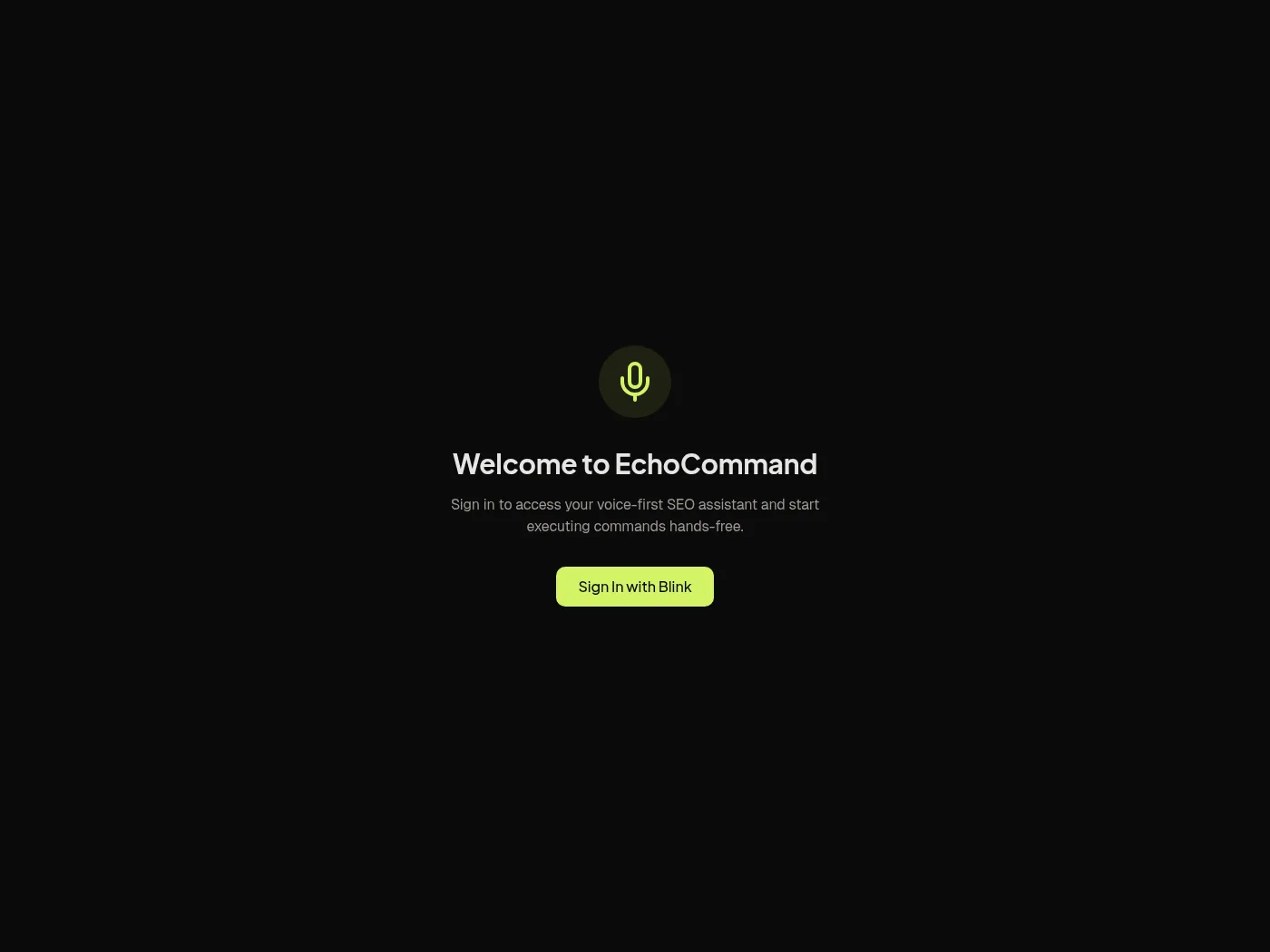 Voice Command Assistant