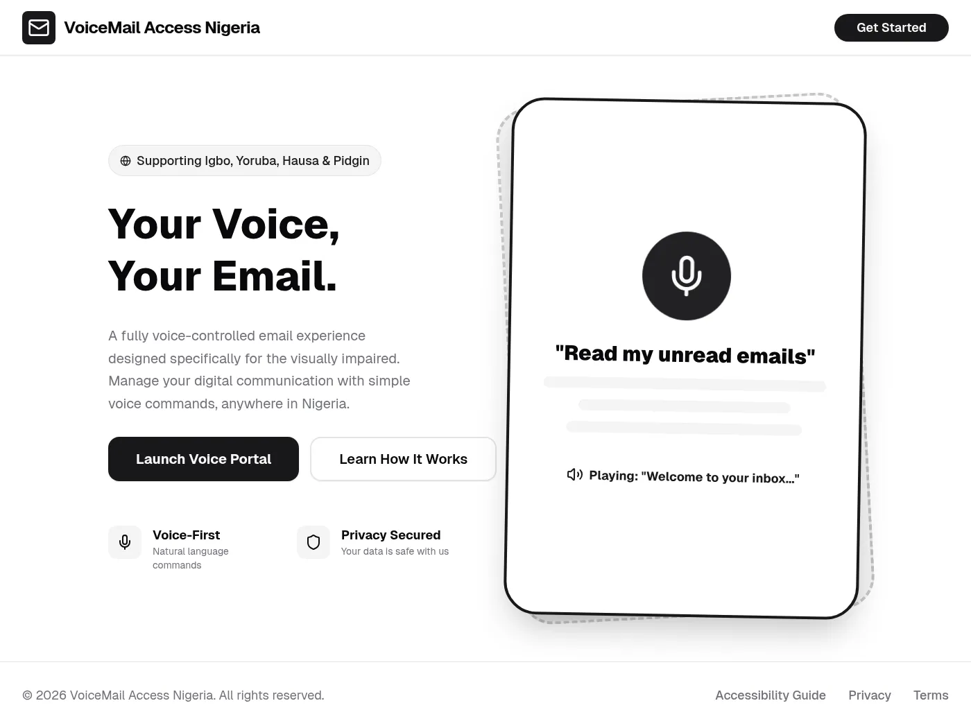VoiceMail Access Nigeria