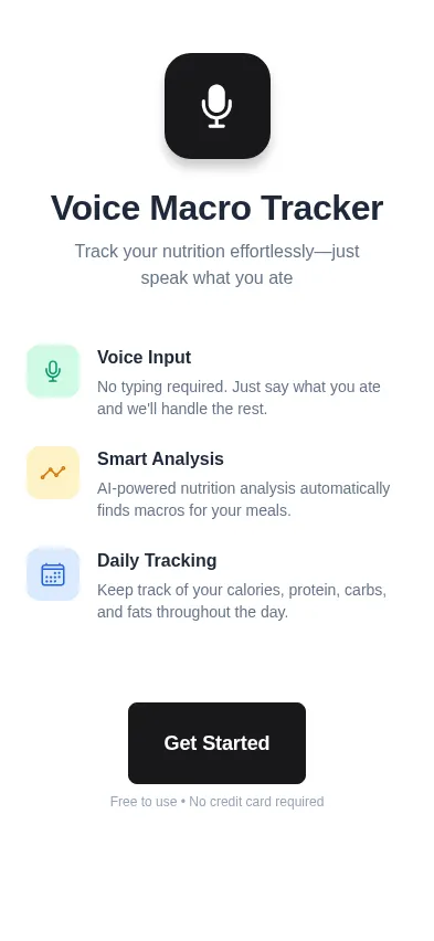 Voice Macro Tracker