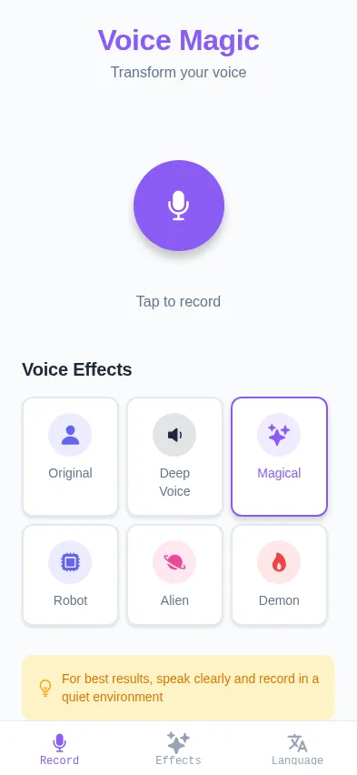Voice Magic Cloner