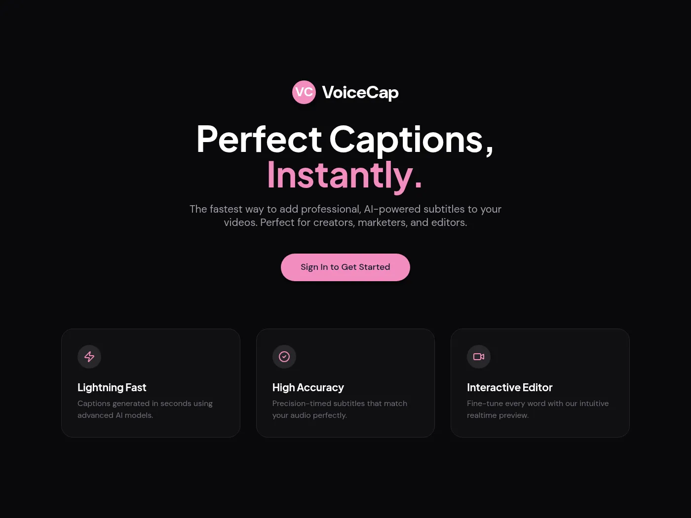 Voice Caption Adder