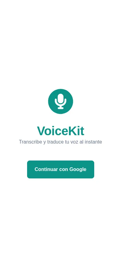 Inglés a Español VoiceKit