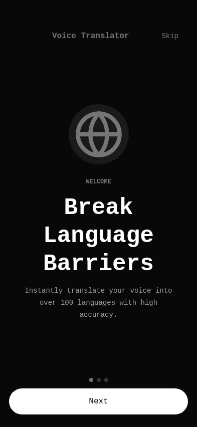 Universal Voice Translator
