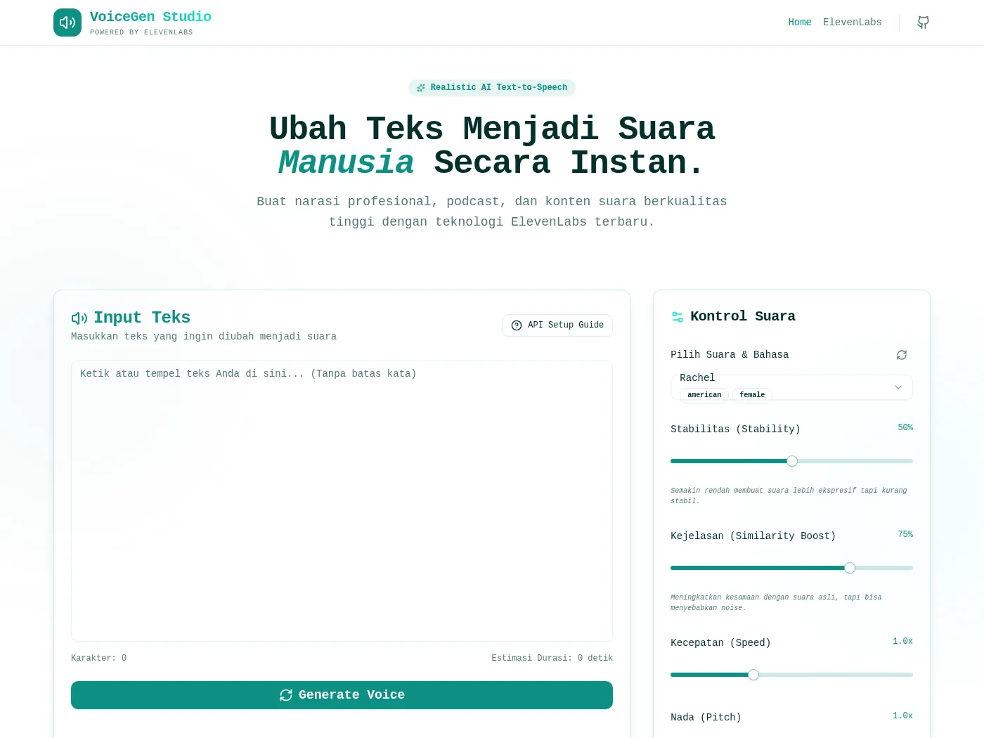 VoiceGen Studio