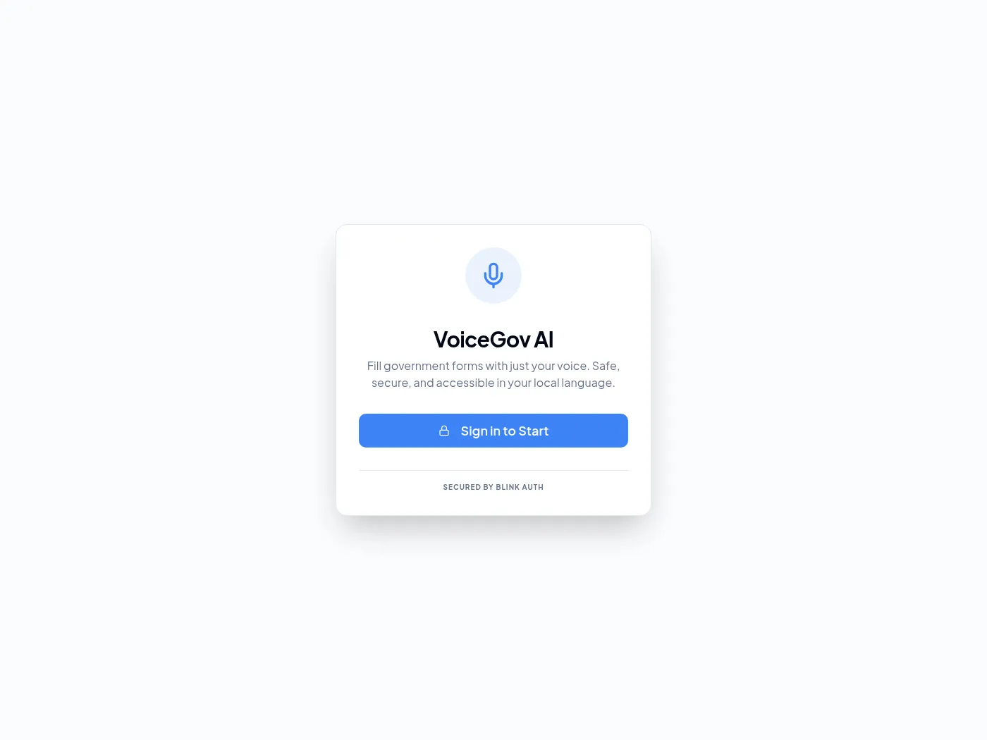 VoiceGov AI Assistant