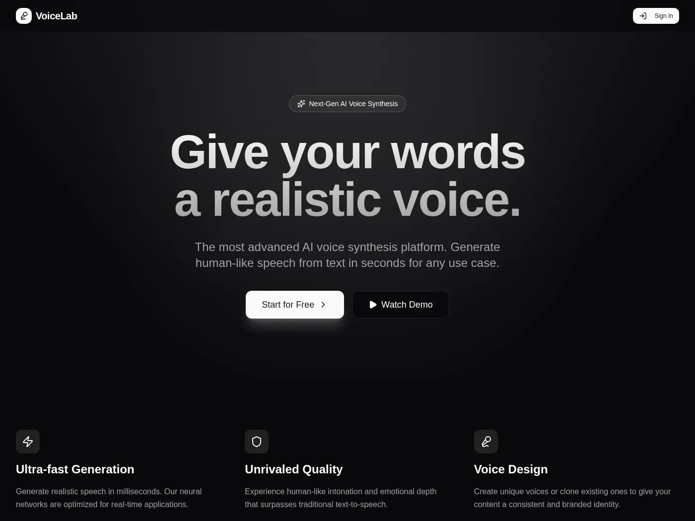 VoiceLab Clone