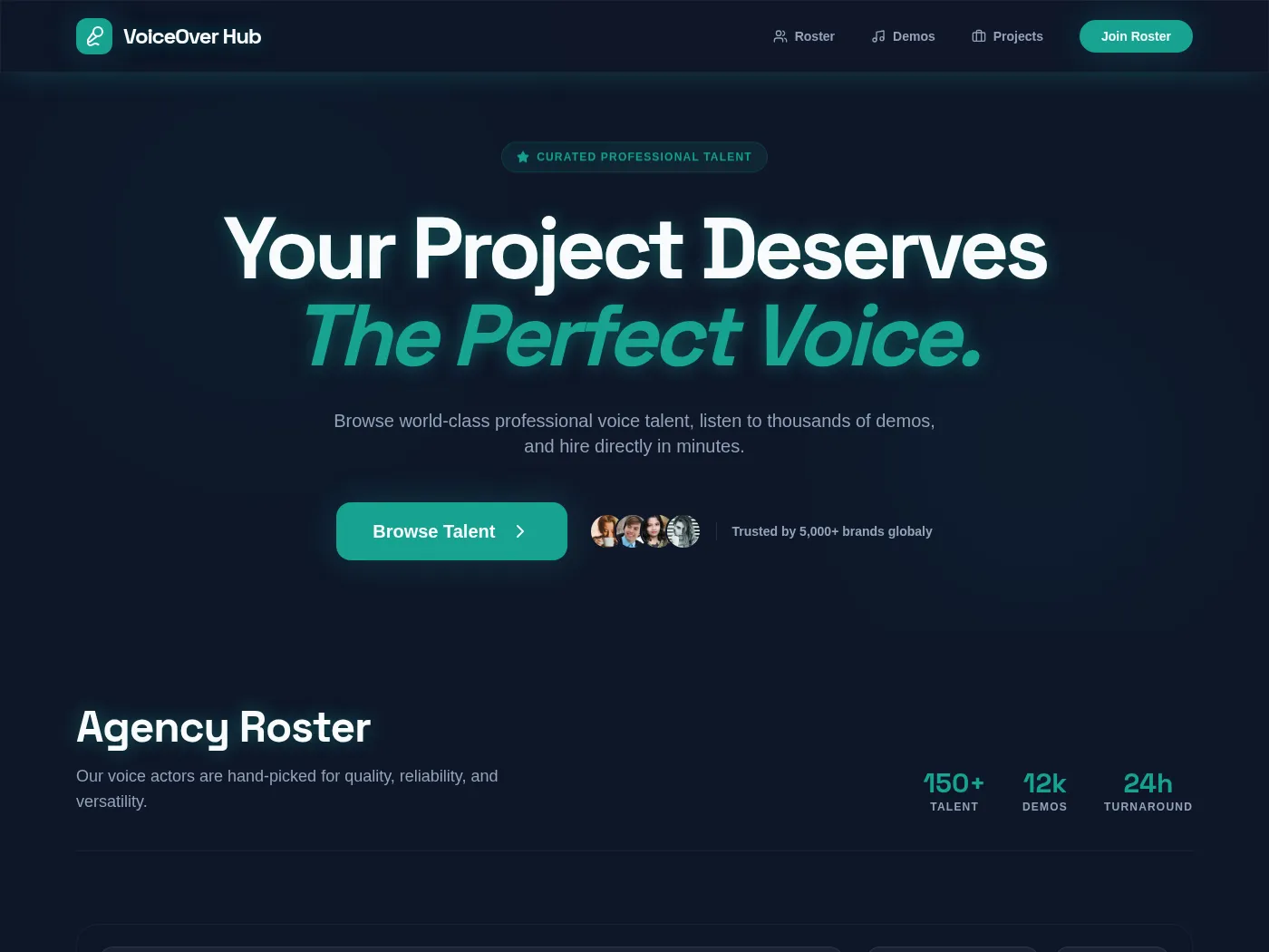 VoiceOver Hub