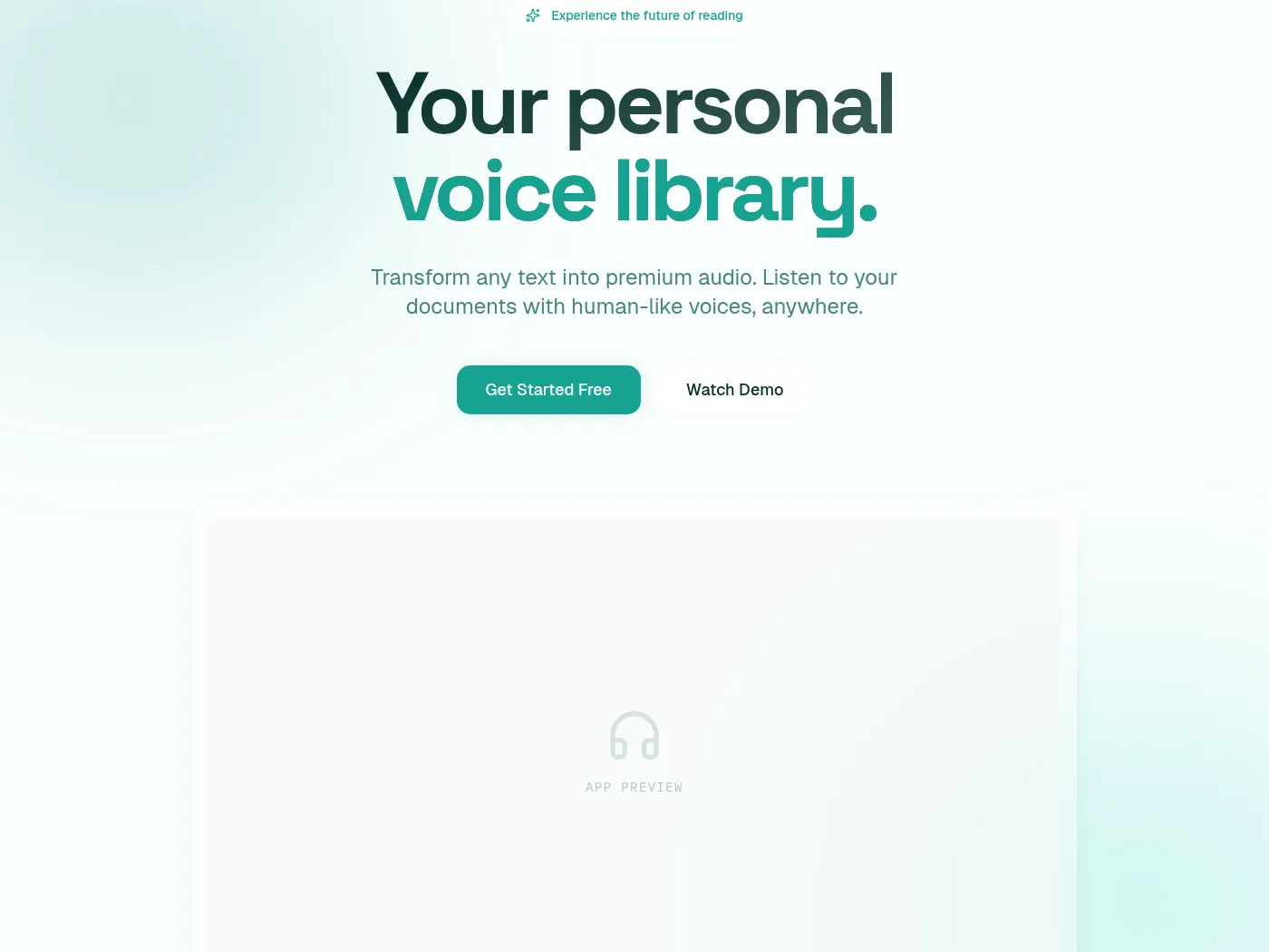 VoiceRead Desktop App