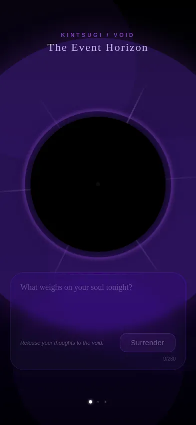 Void Universe Experience