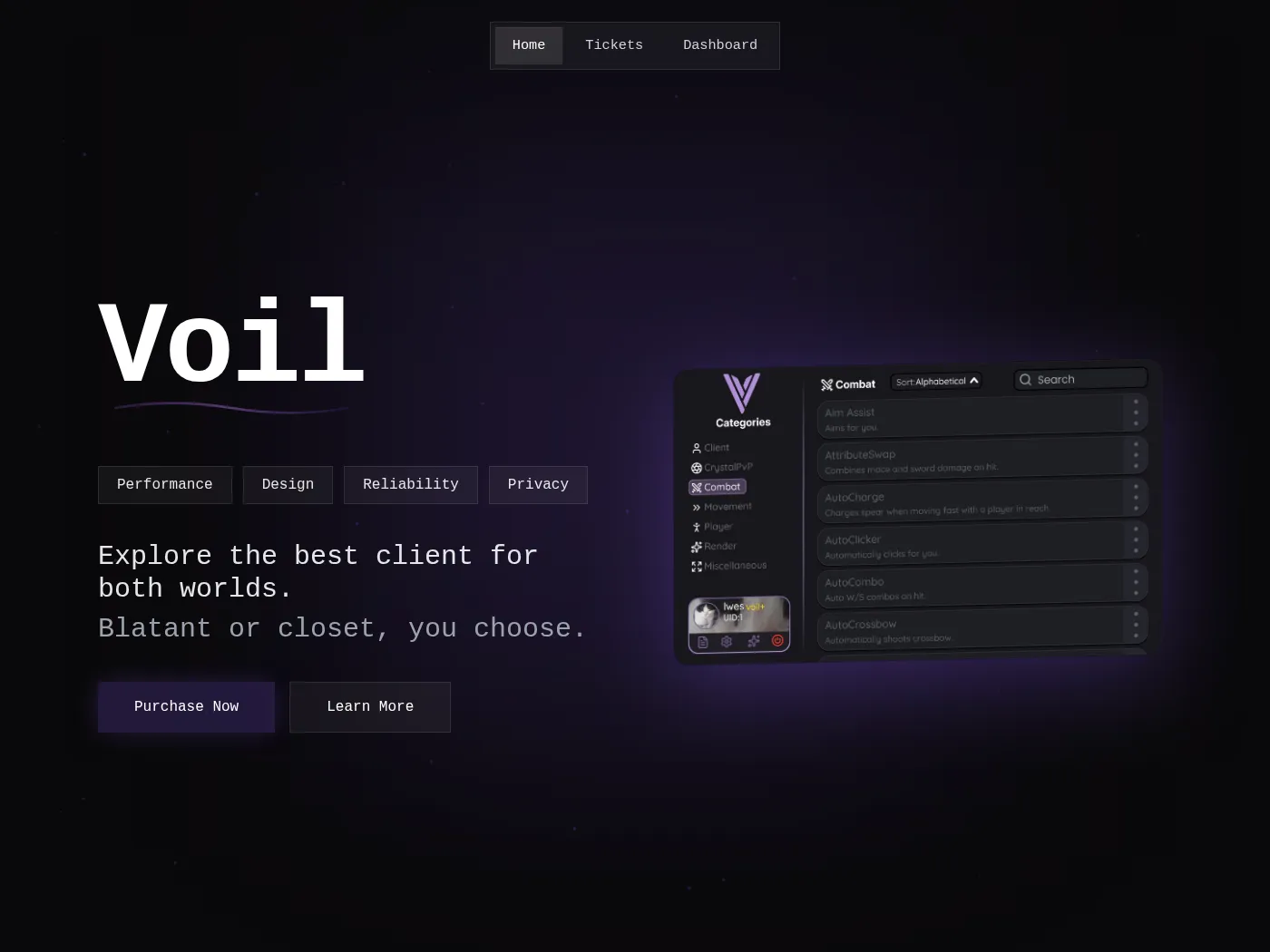 Voilclient Web Clone