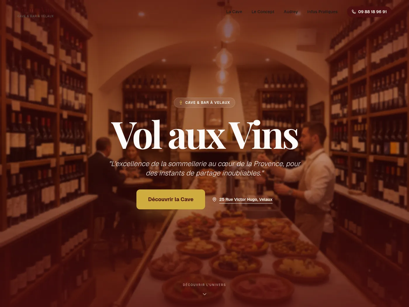 Vol aux Vins Web