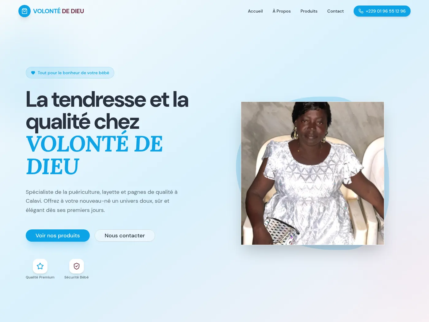 Volonté de Dieu Baby Shop