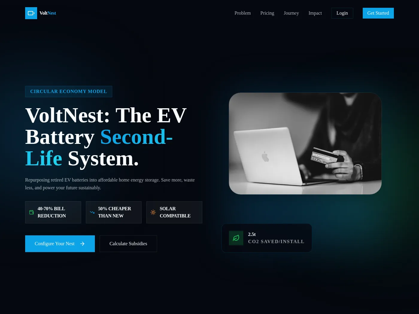 VoltNest Home Energy Web