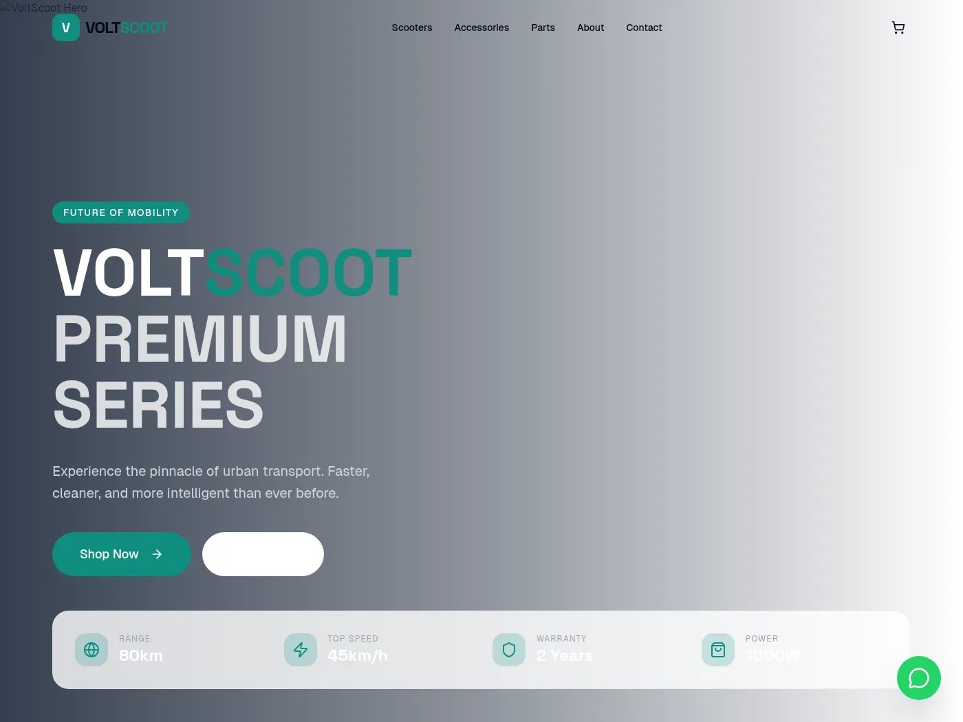 VoltScoot Modern Shop