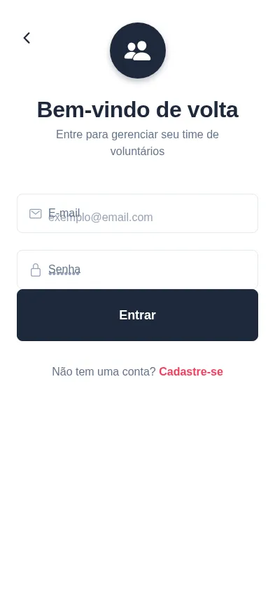 Voluntário Hub