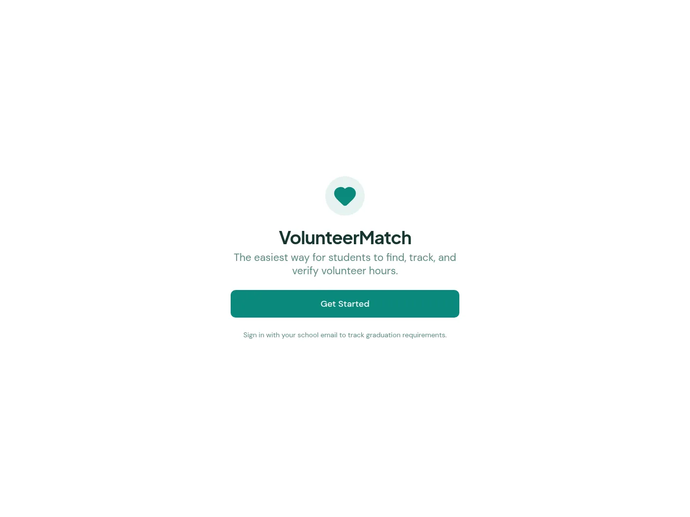 VolunteerMatch Student Hub
