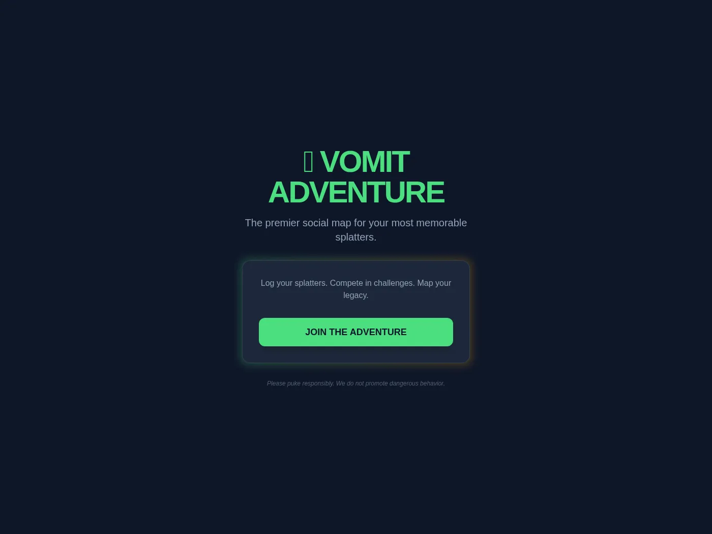 VomitAdventure Map Edition