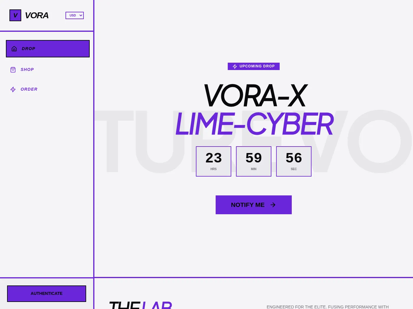 VORA Sneaker Experience