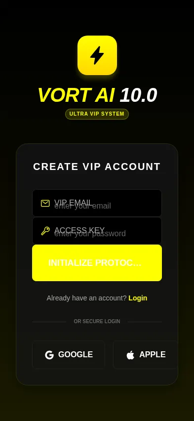 VORT AI Ultra VIP