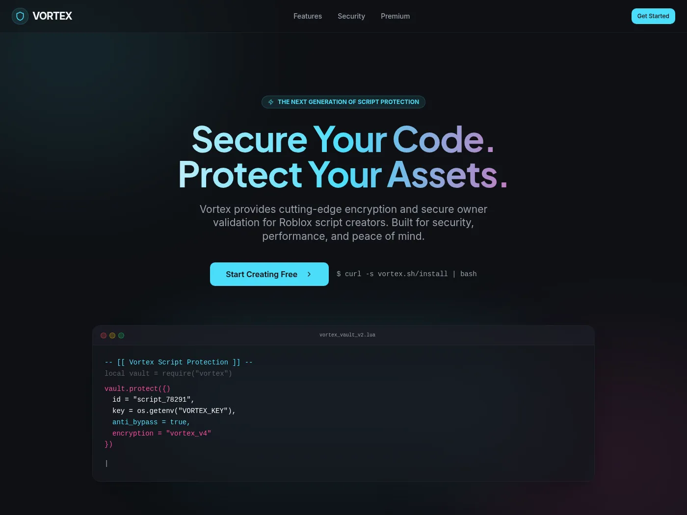 Vortex Script Vault