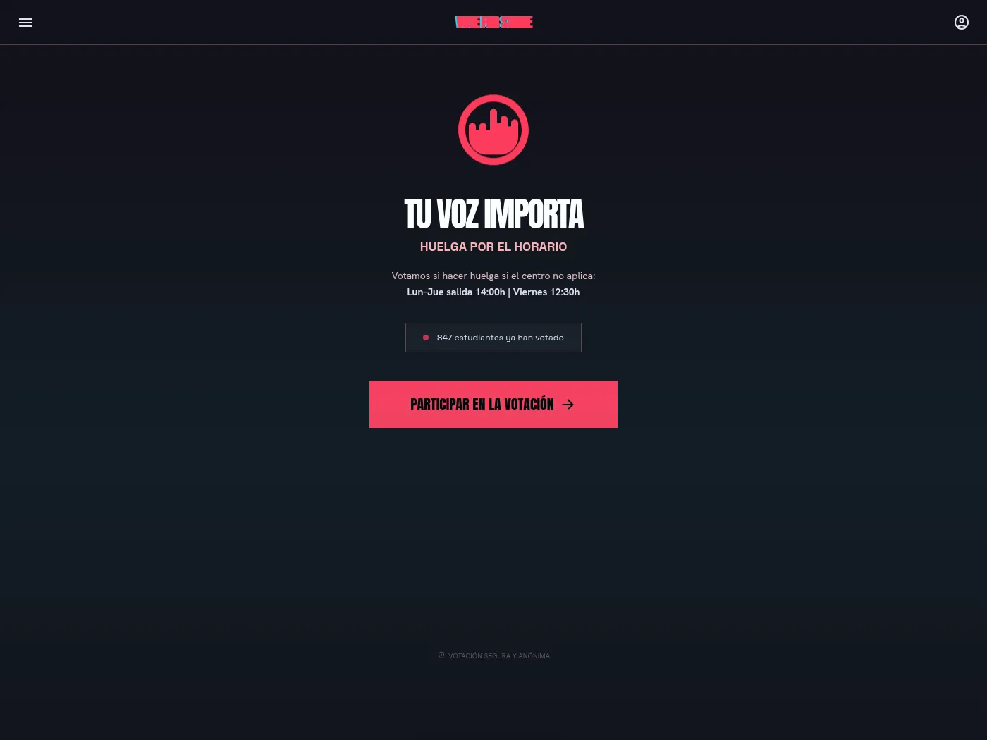 VOTE FOR STRIKE App