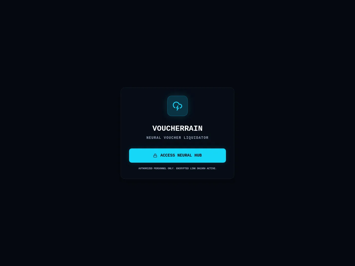 VoucherRain Dashboard