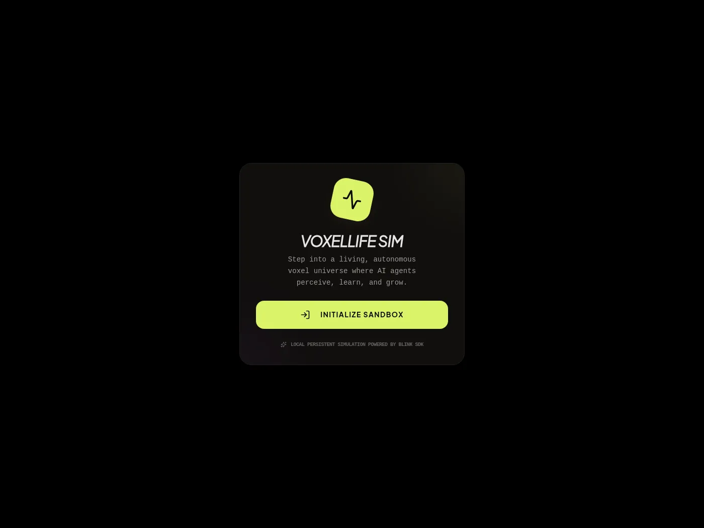VoxelLife Sim