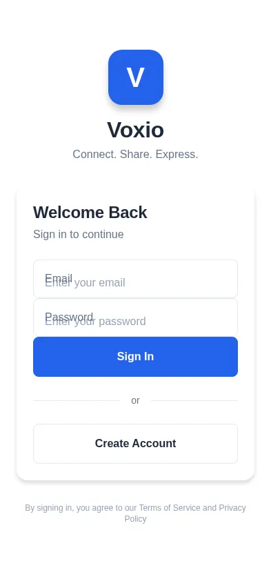 Voxio Social Messenger