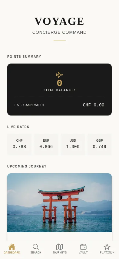 Voyage Concierge Platform