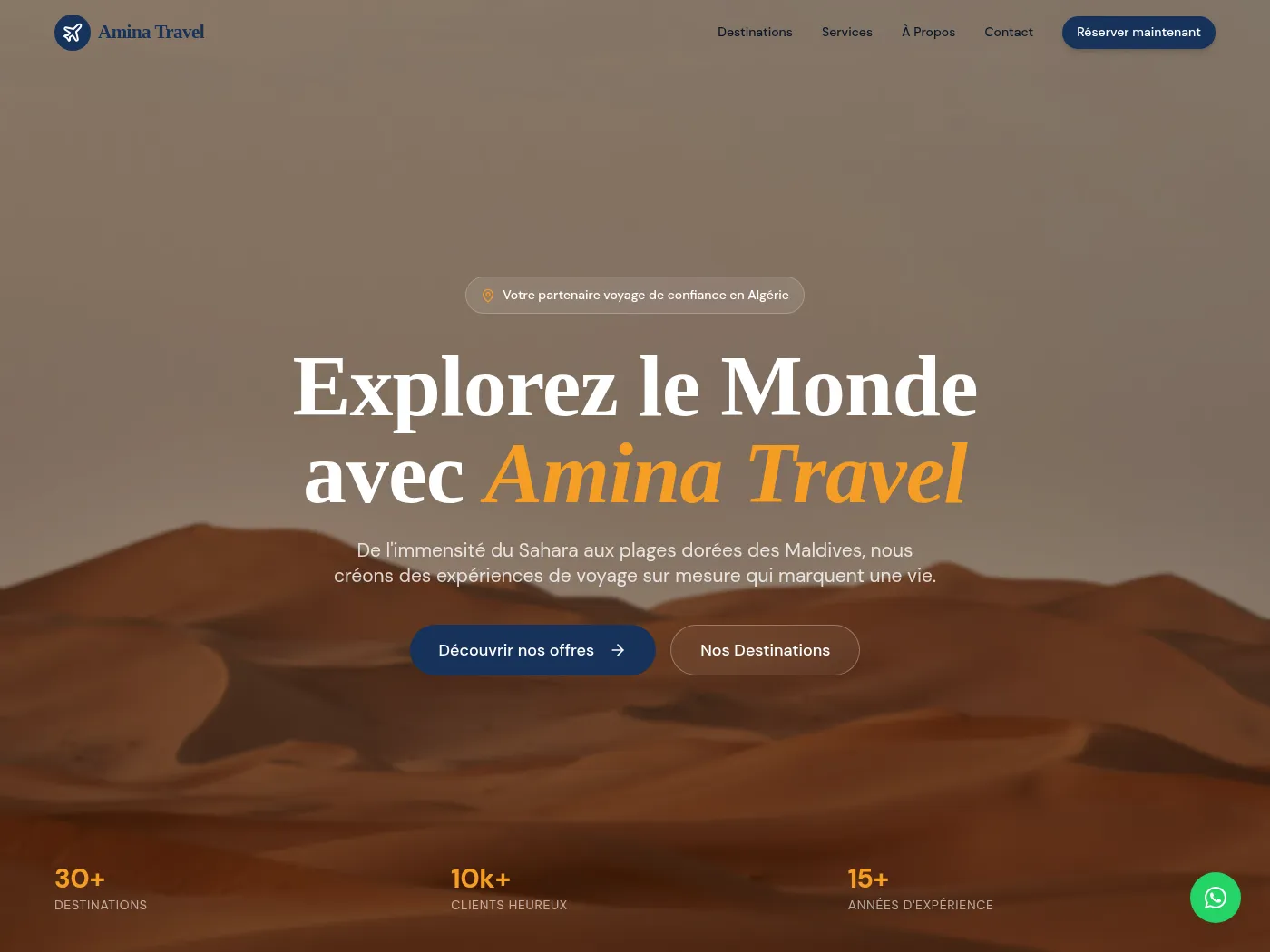 Voyage Agency Vitrine